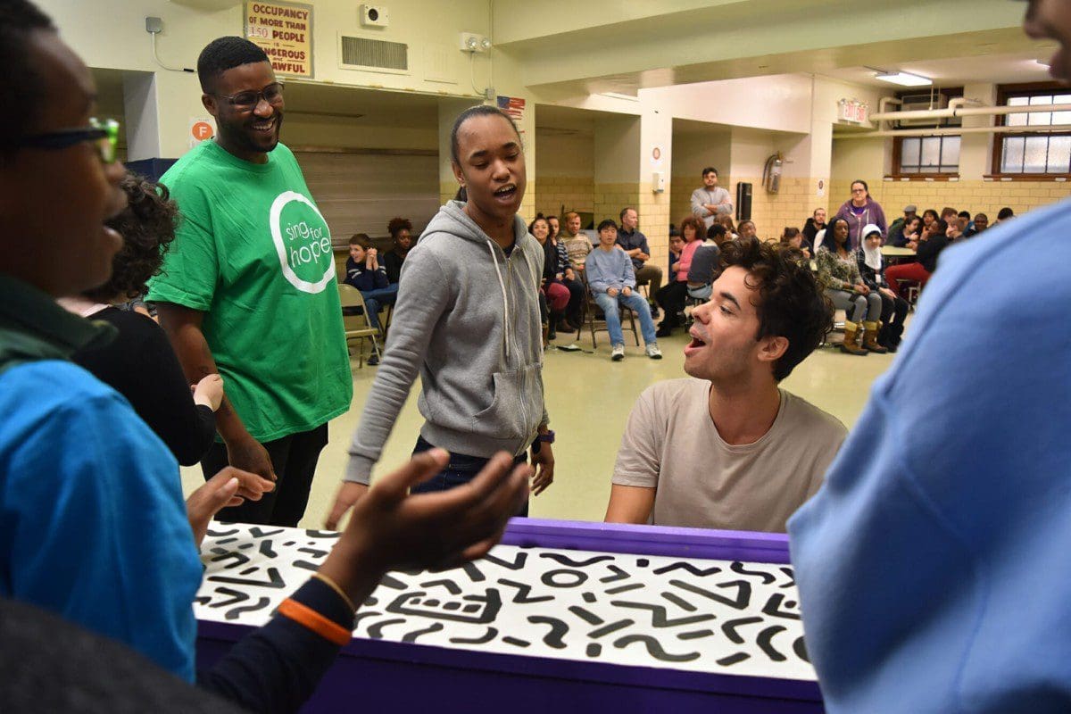 Singing for Hope at AHRC Middle/High School - AHRC New York City
