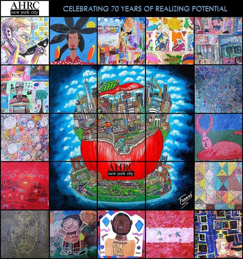 Famous 3-D Pop Artist Charles Fazzino Selected as Official Artist for the AHRC New York City ...