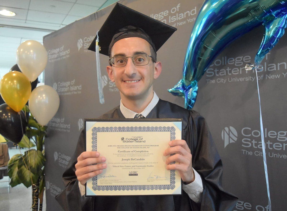 Celebrating 21 Graduates of AHRC NYC's Melissa Riggio Higher Education ...