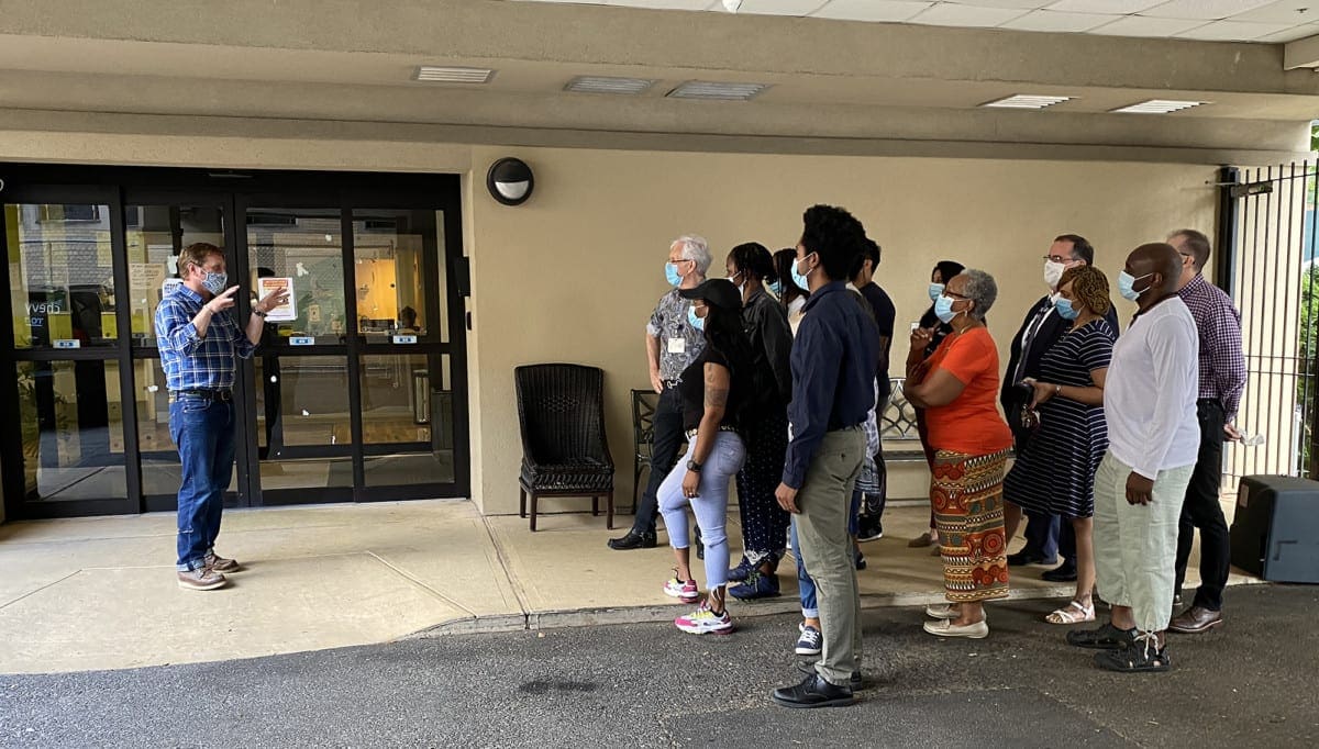 George to the Rescue Brings Joy Back to Bloomberg Apartments - AHRC New ...