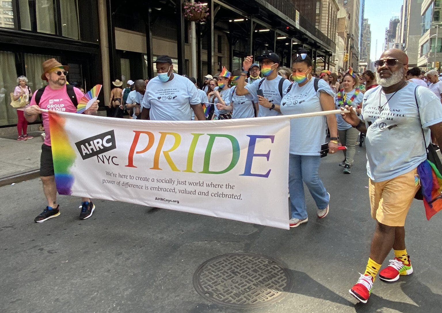 AHRC New York City Triumphantly Returns to March in 2022 LBGTQ Pride Parade - AHRC New York City