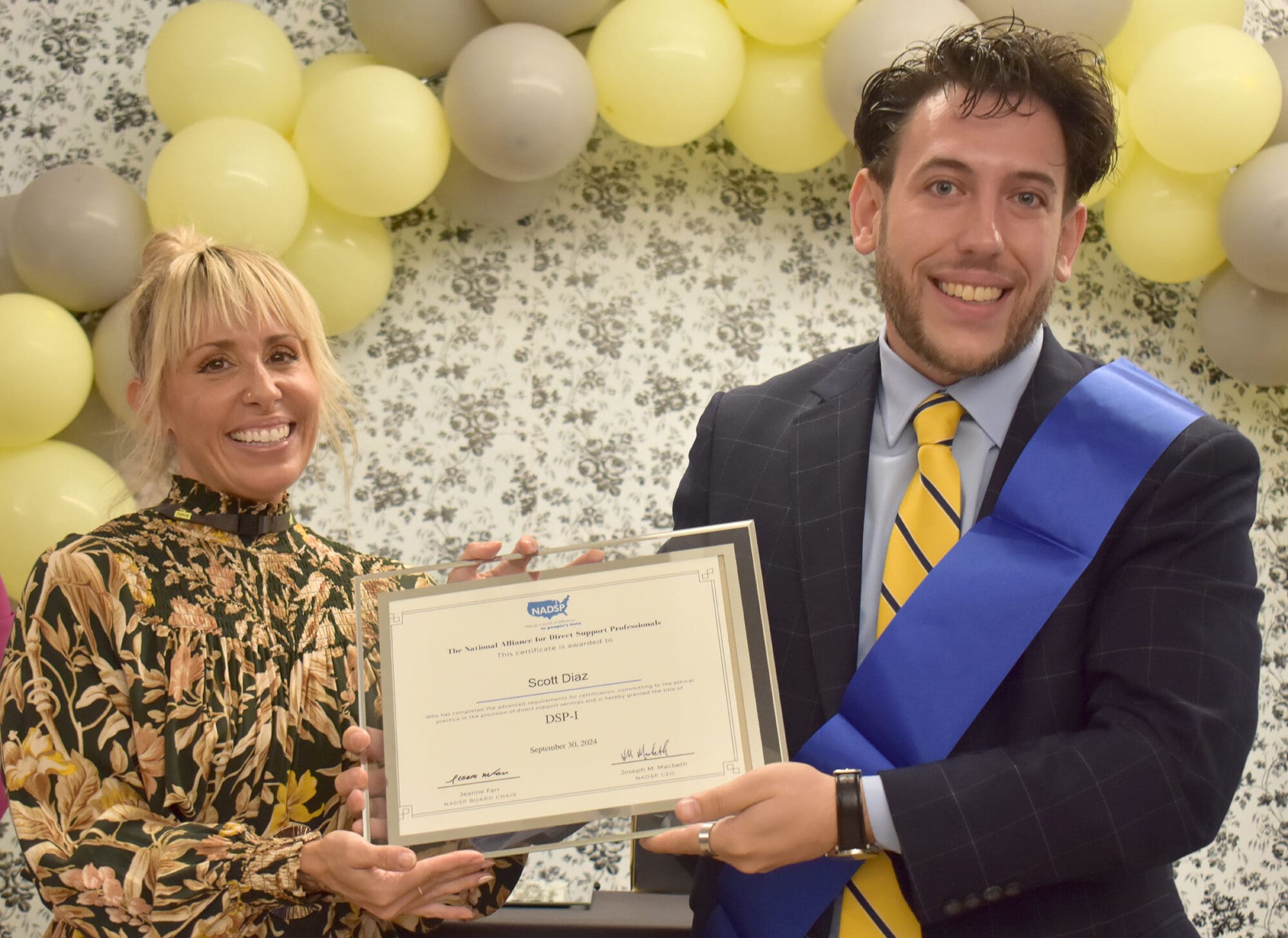 Recognizing October's NADSP E-Badge Academy Graduates | AHRC New York City